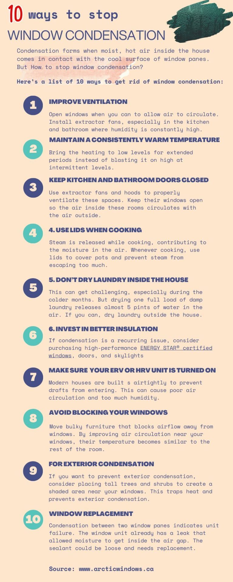 10 Ways To Stop Window Condensation Overnight